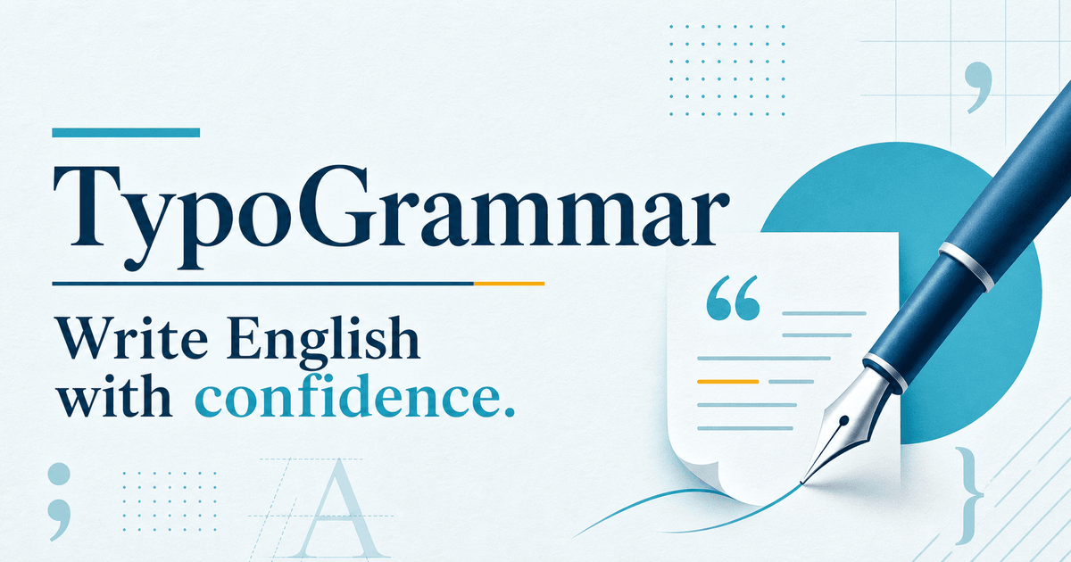 Free Grammar Flashcards 2026: Study English Rules & Examples | TypoGrammar
